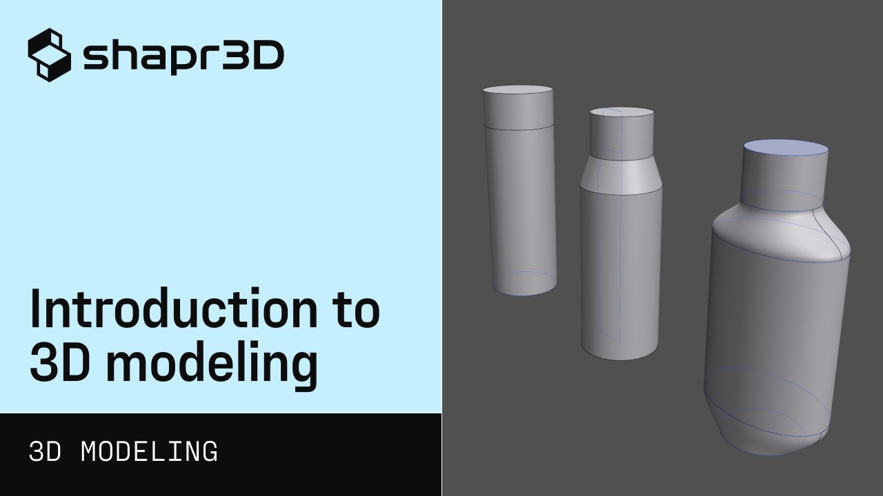 Introduction to 3D Modeling in Shapr3D | 3D Modeling Fundamentals ...