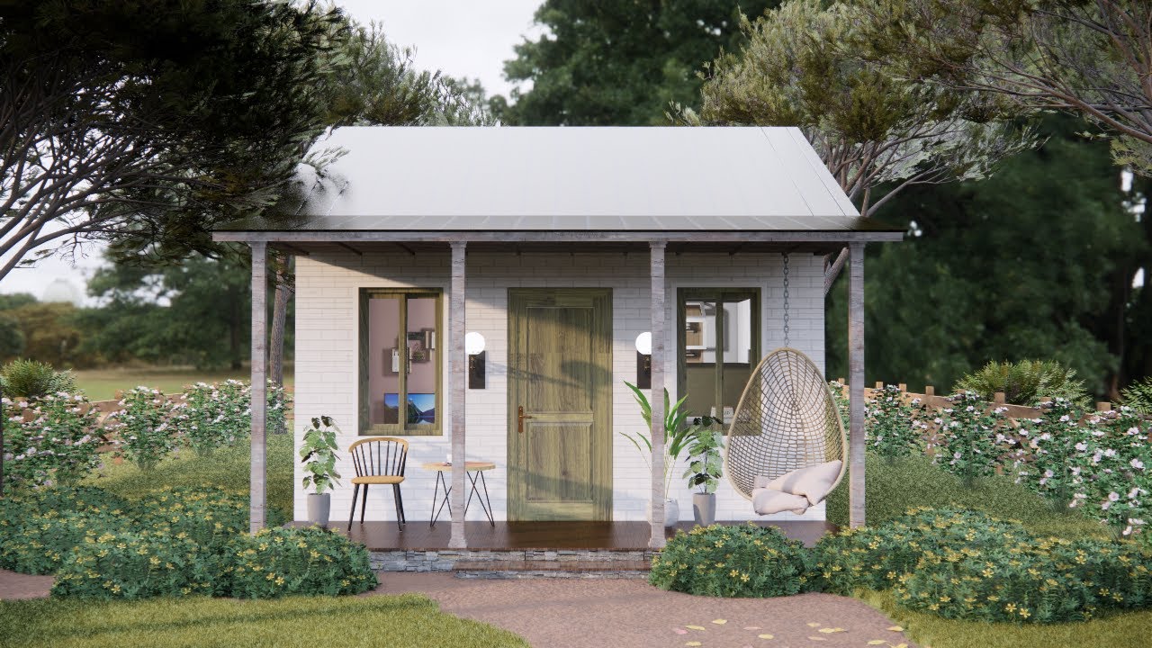 Elegant Compact Living: Inside a 5x6m Beautiful Small House - YouTube