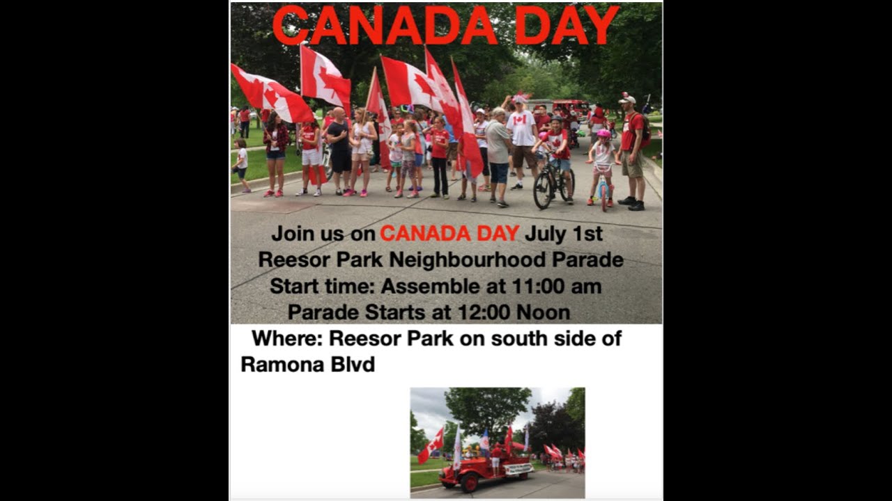 Canada Day Reesor Park 2024 - YouTube