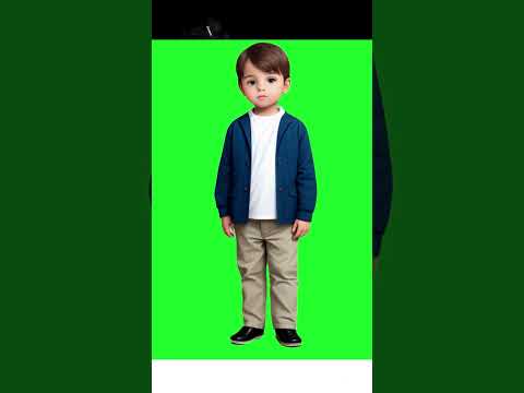 Boy Green Screen