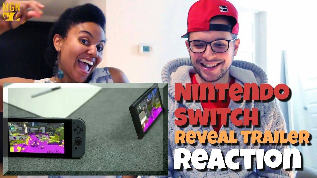 Nintendo Switch Reveal Trailer Reaction - YouTube