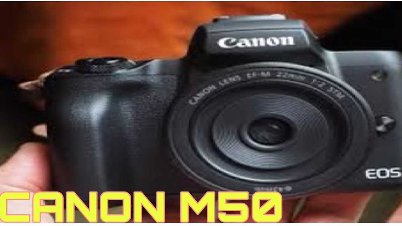 Canon m50 camera unboxing - YouTube