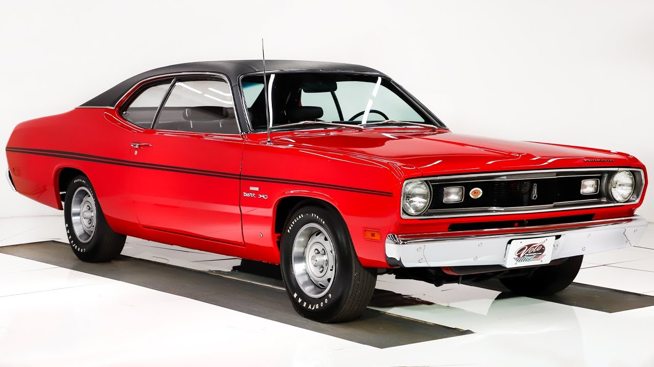 1970 Plymouth Duster 340 for sale at Volo Auto Museum (V21300) - YouTube