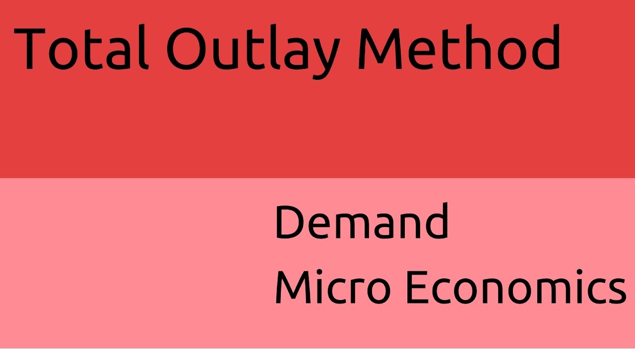 What Is Total Outlay Method Demand Micro Economics CA CPT CS what-is-total-outlay-method-demand-micro-economics-ca-cpt-cs