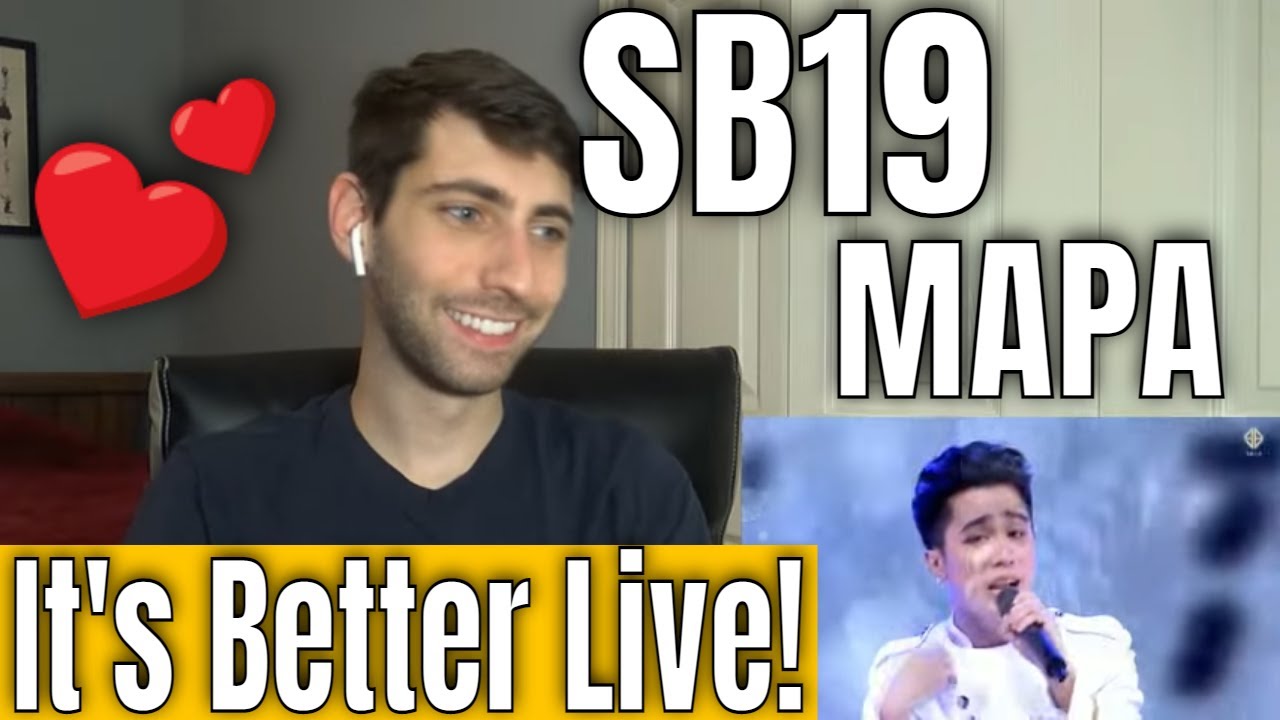 SB19 - MAPA Live Performance (SB19MAPAShowcase) | REACTION - YouTube