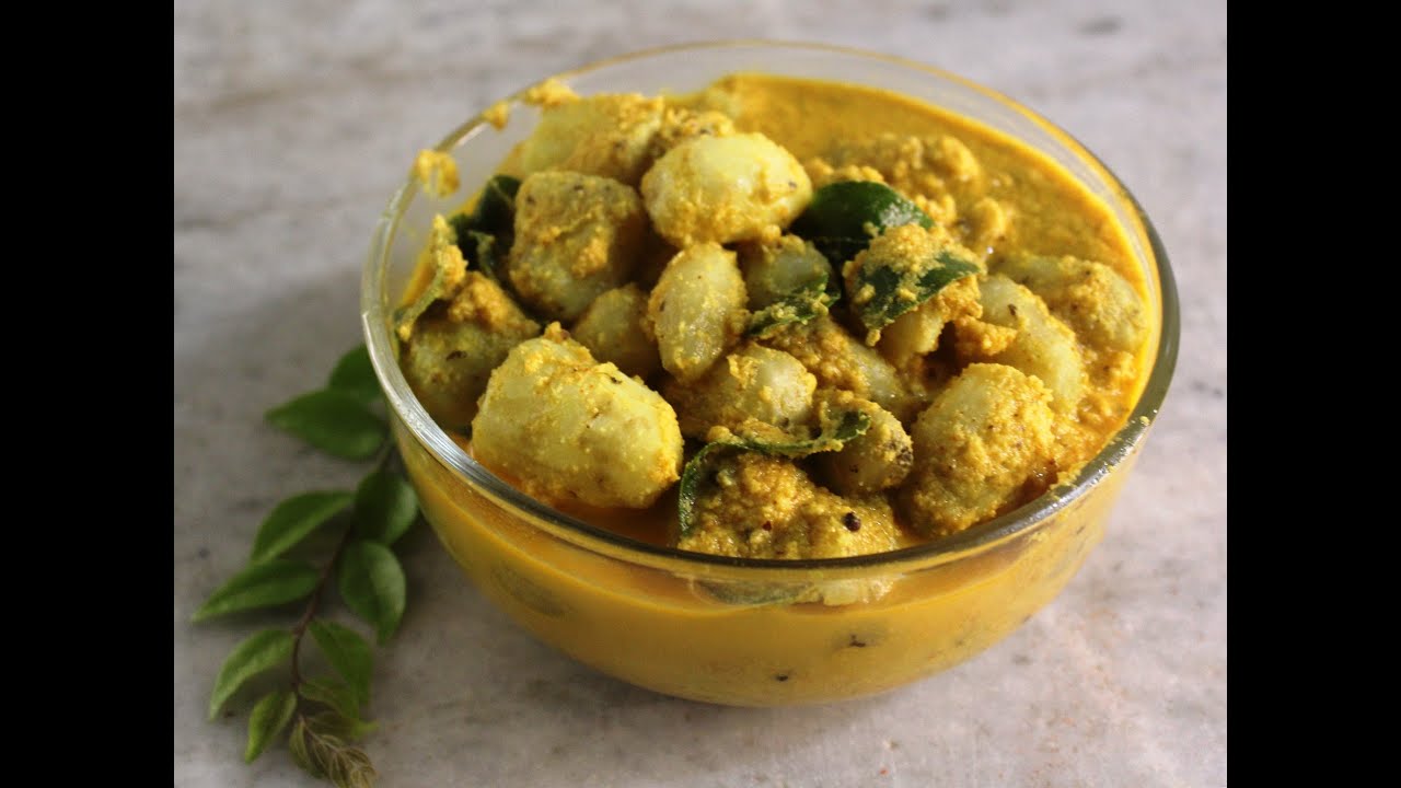 Potato recipe /Koorkka curry/Chinese potato/Serukizhangu/Konkani recipe ...