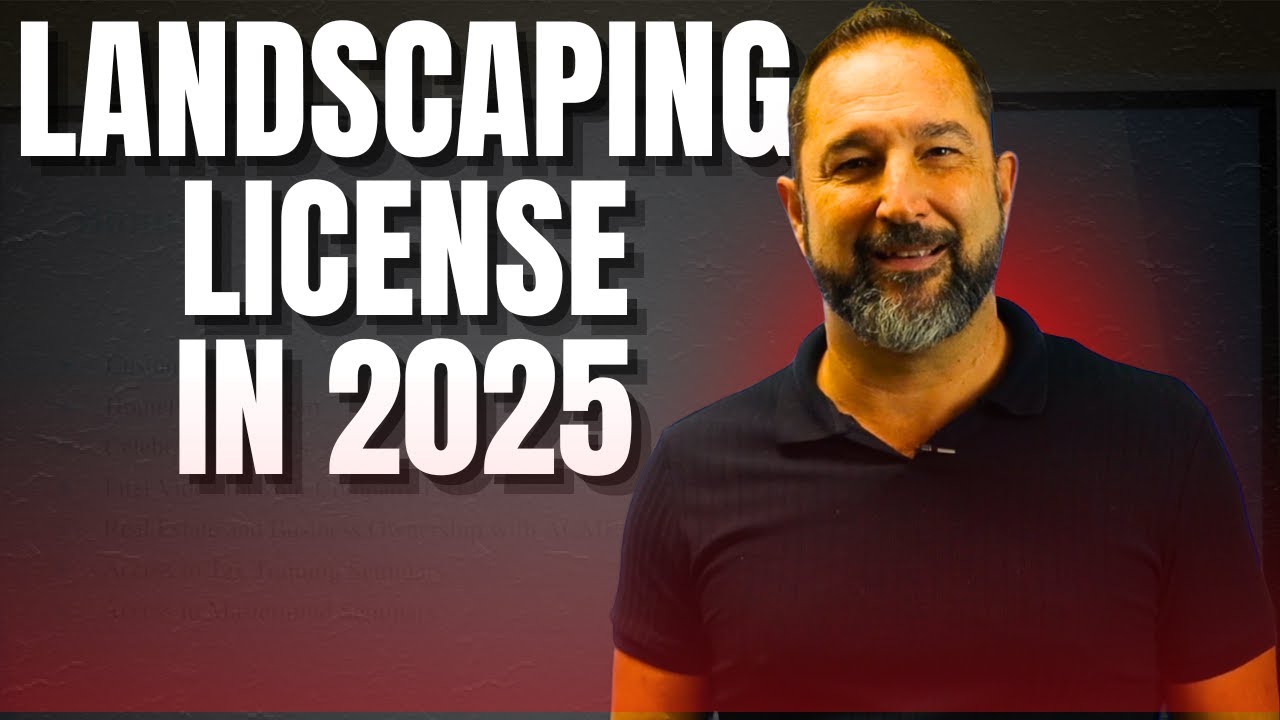 How to get a Landscaping Contractors License in 2025 (C-27) - CLS - YouTube