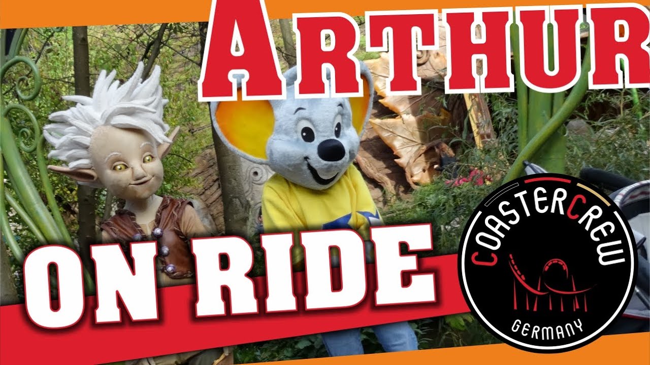 Arthur - Im Königreich der Minimoys Mack Rides Inverted Coaster on-off ...