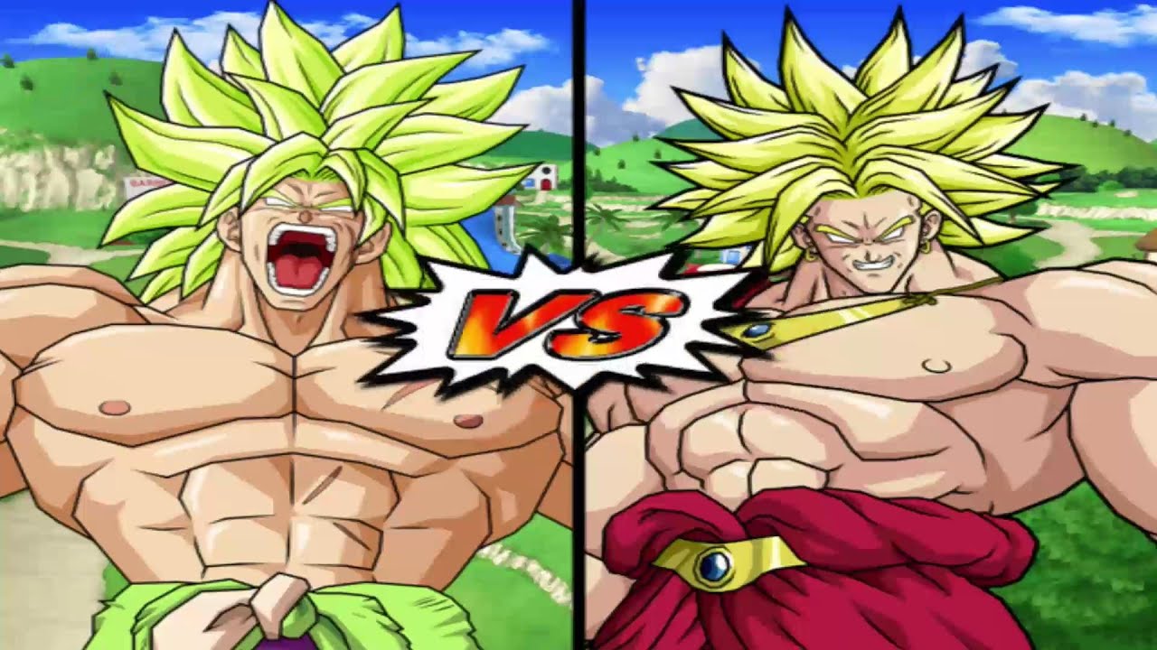 Dragon ball budokai tenkaichi 4 Broly dbs vs Broly dbz !!! - YouTube
