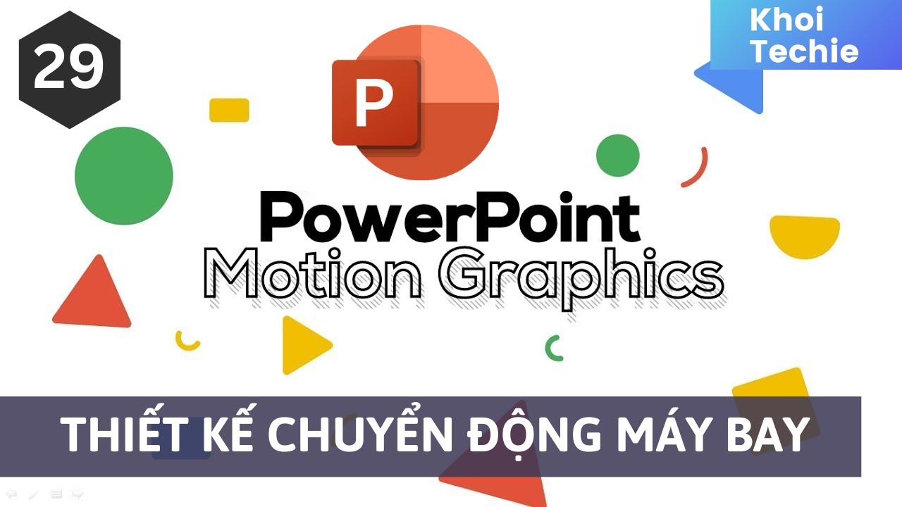 Thiết kế chuyển động hoạt hình máy bay trong Powerpoint - Học ...