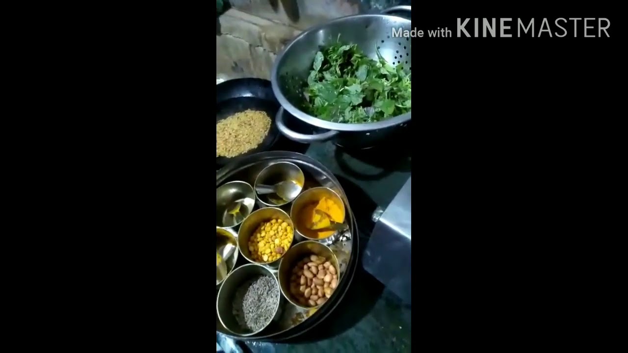 thotakura pesarapappu 😋 - YouTube