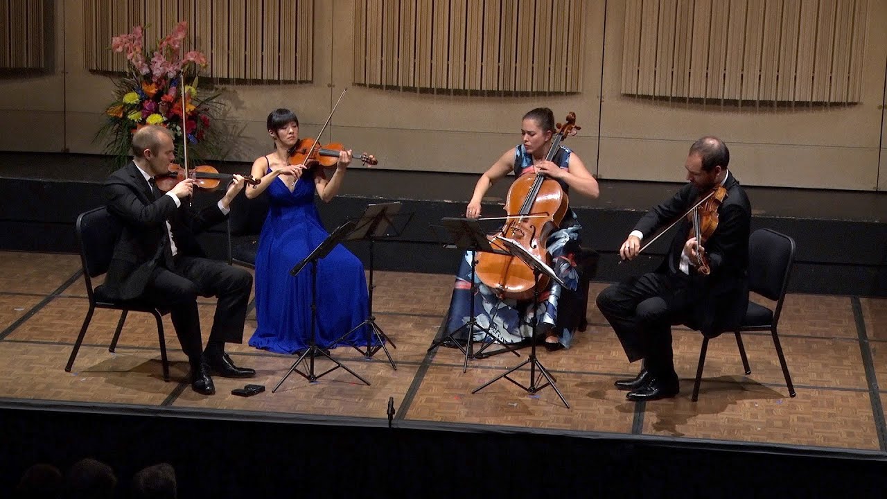 Lera Auerbach - Frozen Dreams (World Premiere) Jasper String Quartet - YouTube