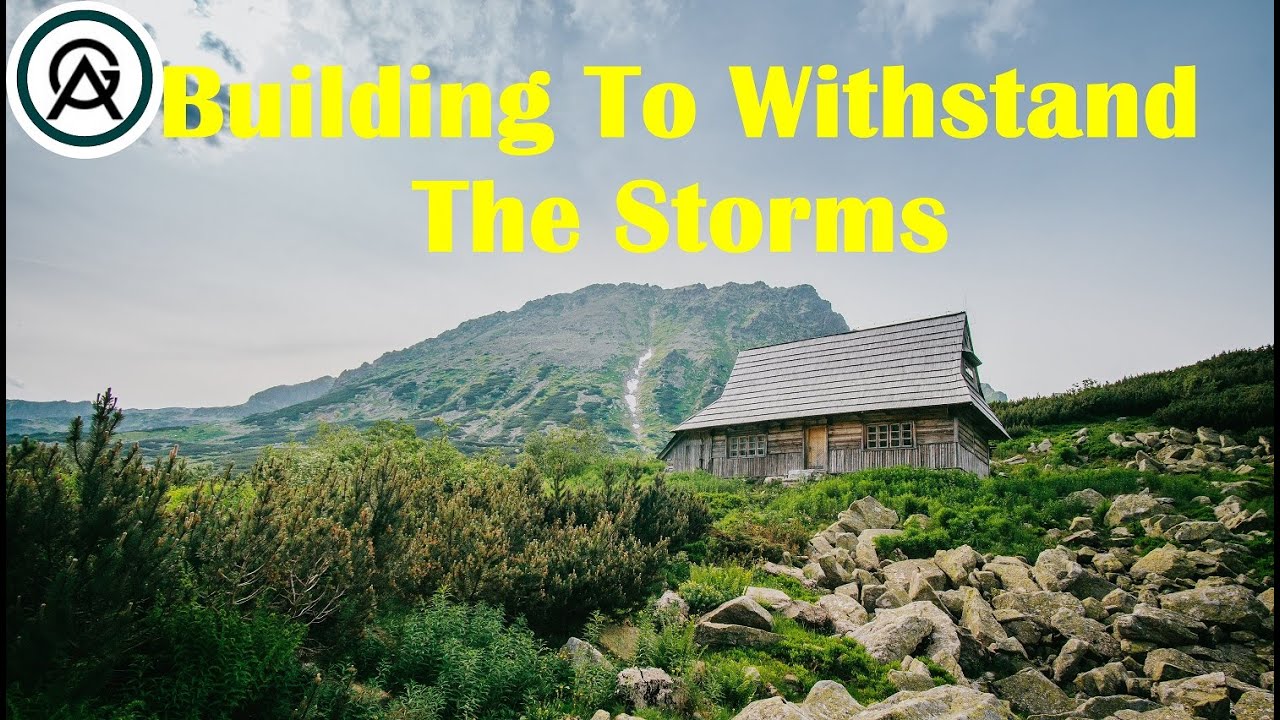Parable of the Wise and Foolish Builders | Matthew 7:24-27 | House On ...