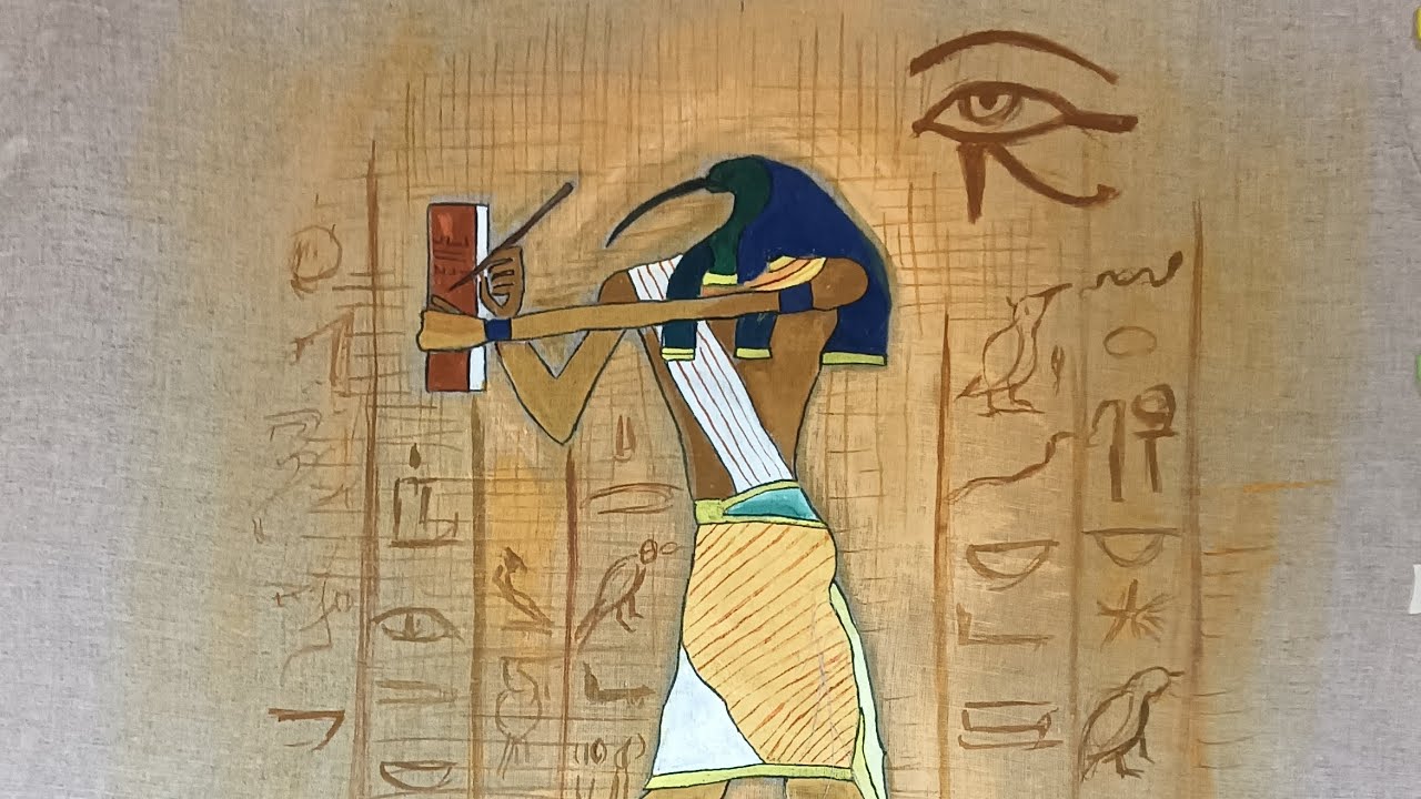 Egyptian painting heaven the art creation artist Umesh kale contact ...