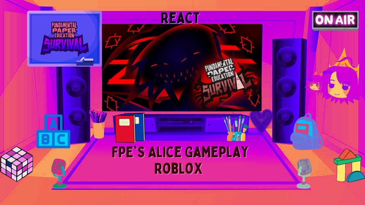 FPE React - FPE'S Alice Gameplay Roblox - YouTube