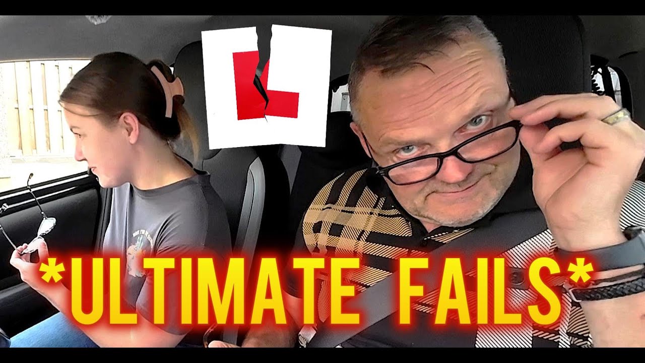 DRIVING DISASTERS! **FUNNIEST** Lesson Fails Caught on Camera - YouTube