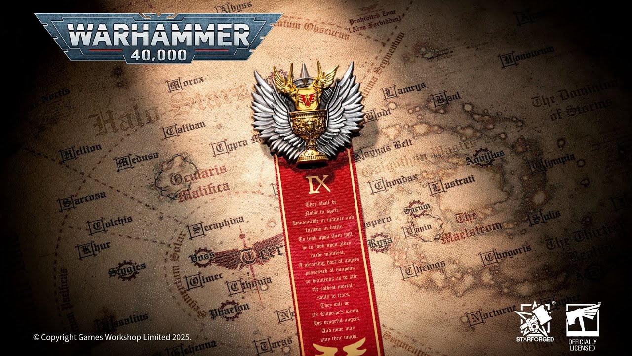 Starforged Warhammer 40K New Products -- Seal of the Red Grail - YouTube
