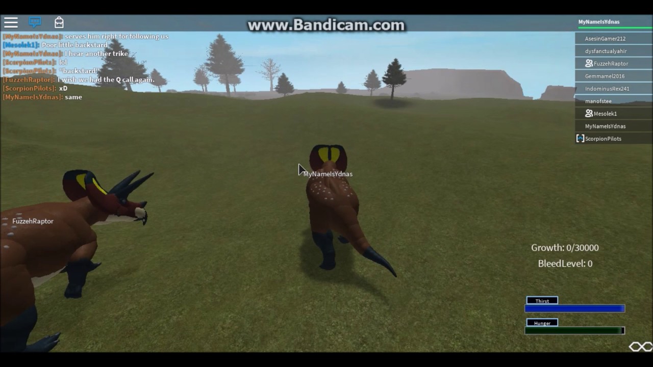 Roblox|Primal Life|Intense Trike Migration|T.rex vs Trike herd! - YouTube
