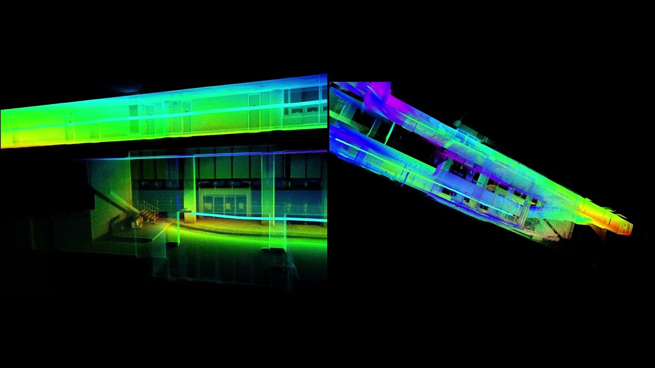 [SLAM, Ouster OS0-128 LiDAR] Faster-LIO vs FAST-LIO2 in real-world ...