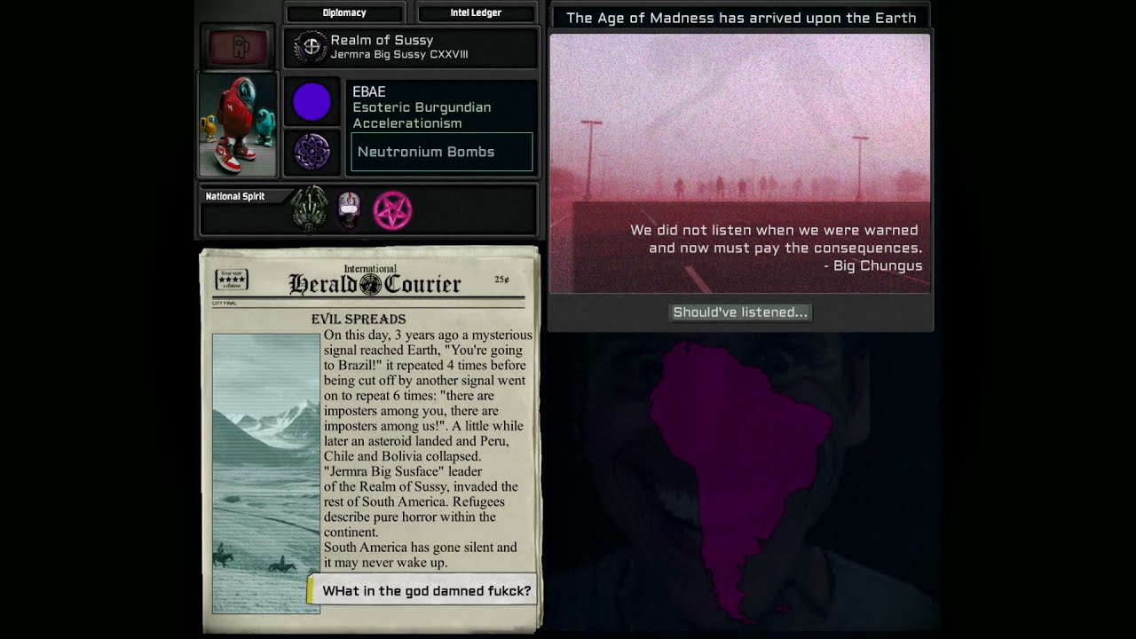 TNO meme event: amongus Esoteric Burgundian Accelerationism - YouTube