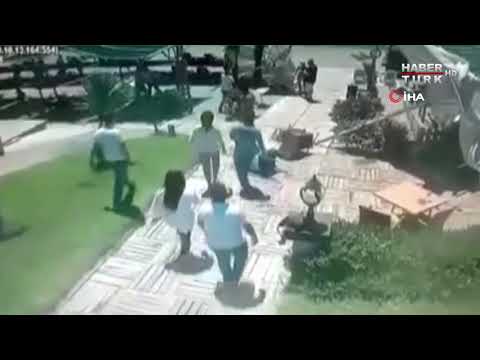 Şiddetli rüzgar az daha felakete yol açıyordu