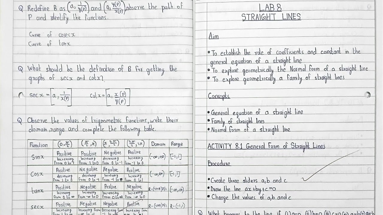 Class12(Plus two)Maths practical record(LAB 4,LAB 8 & LAB 9)#class12 ...