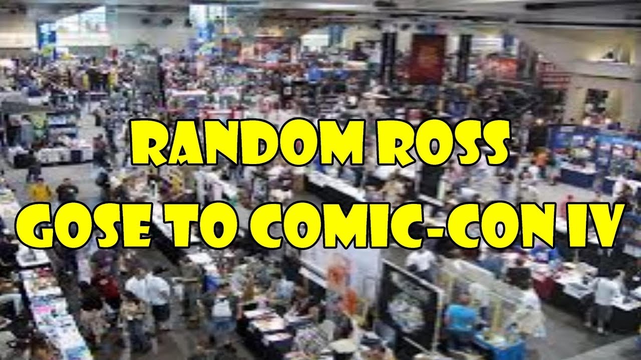 Random Ross Gose To Comic-Con IV - YouTube