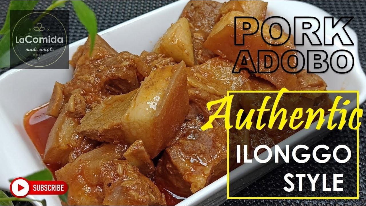 ADOBONG BABOY ILONGGO STYLE - AUTHENTIC ILONGGO PORK ADOBO TAOB KALDERO ...