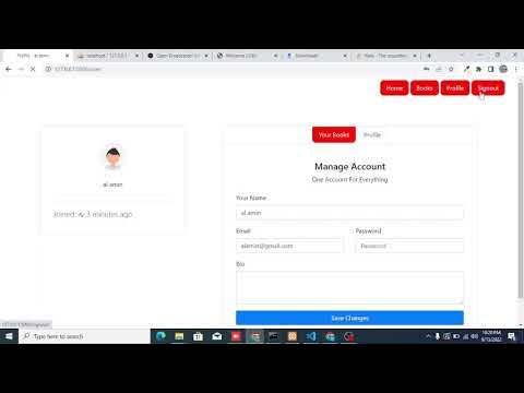 Library Management System Using Flask - YouTube