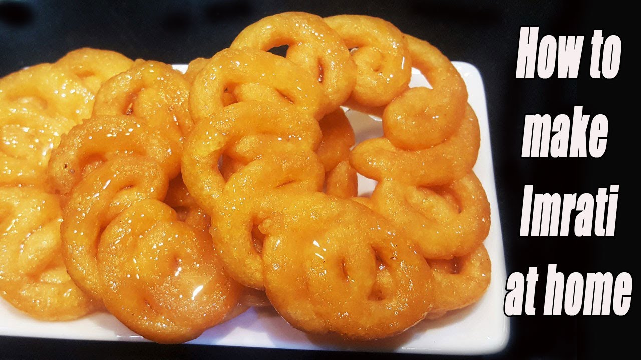 Imarti Recipe | Jhangri | How to make Imrati at home | Madhurasrecipe ...