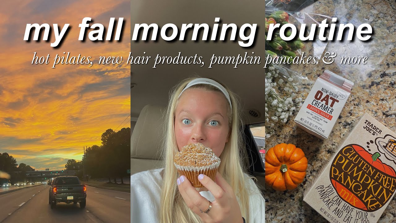 MY FALL MORNING ROUTINE🤎🍂🥐 - YouTube