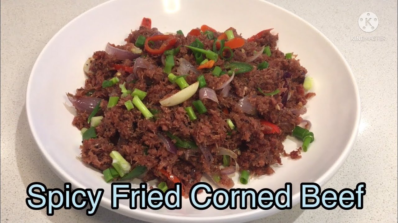 Spicy Fried Corned Beef, Simple & Delicious - YouTube