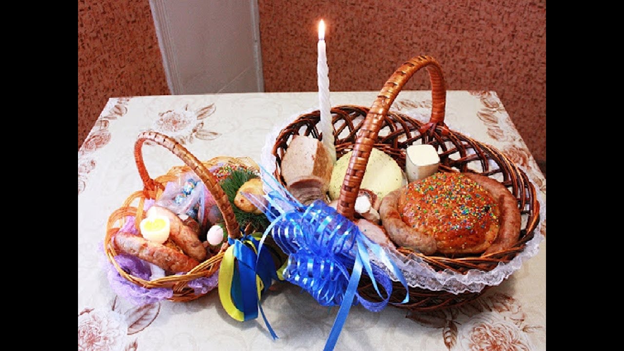Blessing of Food Baskets for Easter -16APR22 - YouTube