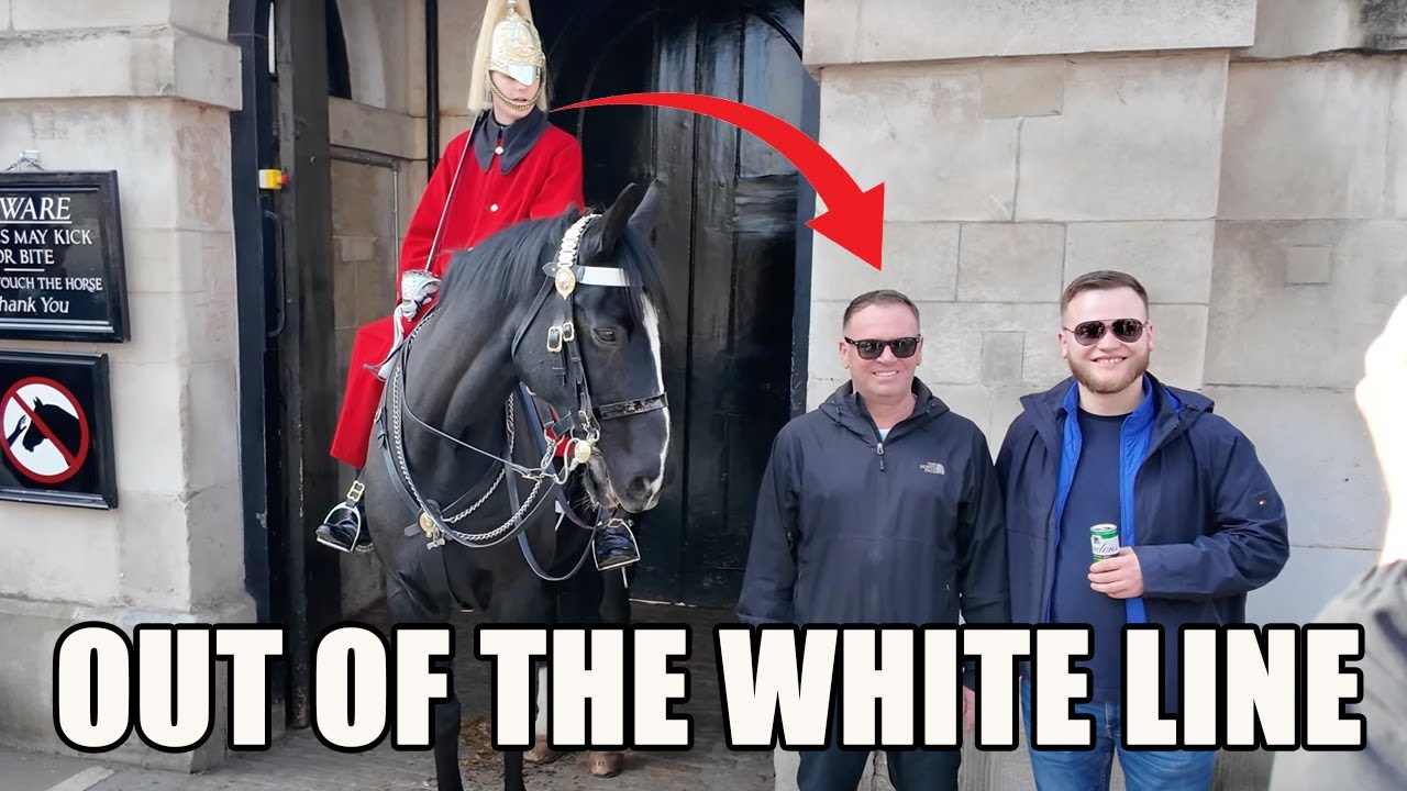 The Guard's Frustration: Yelling "Get Out of the White Line" Over and ...