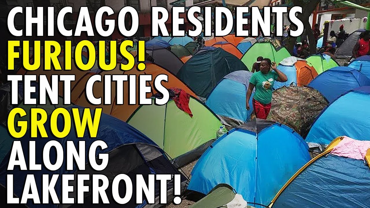Tent Cities Surge Along Chicago’s Lakefront: Residents Demand Answers ...