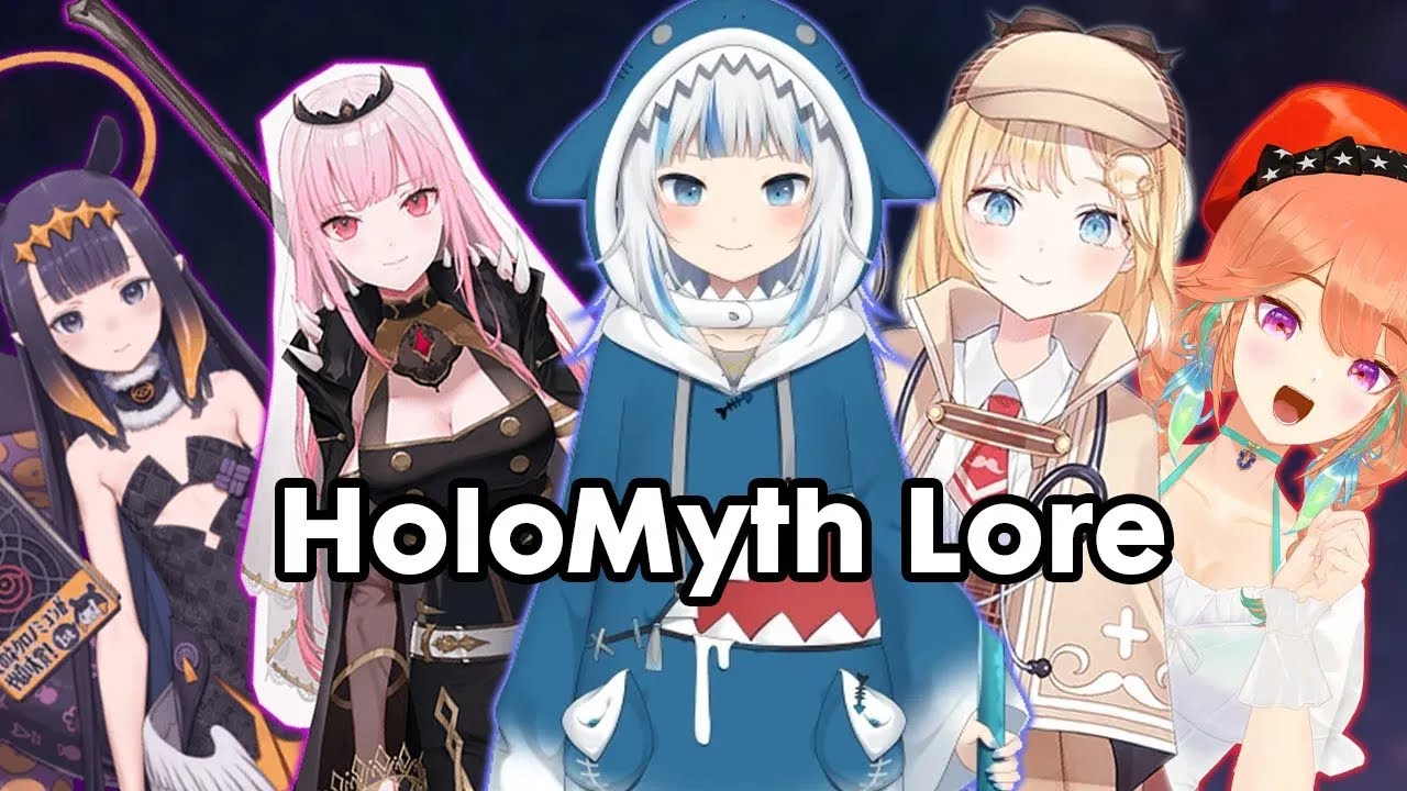 The Lore of HoloMyth in 4 and a half minutes Short Compilation - YouTube