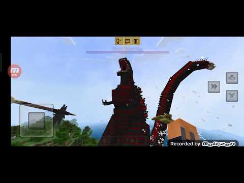 godzilla mod Minecraft mod showcase - YouTube
