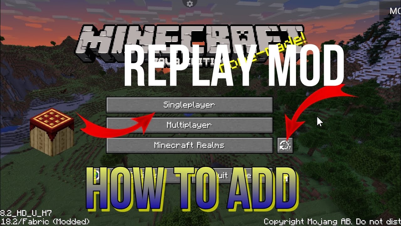 HOW TO ADD REPLAY MOD IN POJAV LAUNCHER! TUTORIAL! Mr.Buddy2.0 - YouTube