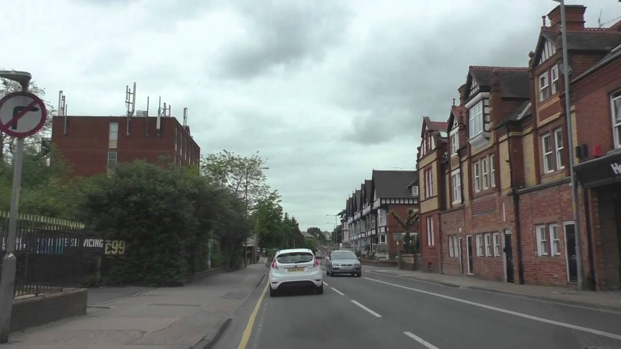 Driving On The Tything, Upper Tything & Barbourne Road, Worcester ...