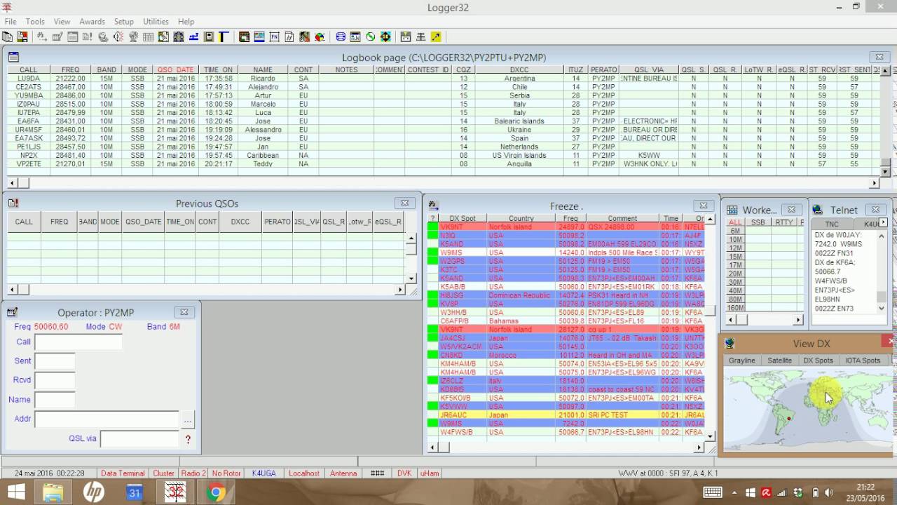 Video-1 Logger32 Baixar Instalar e Configurar - YouTube