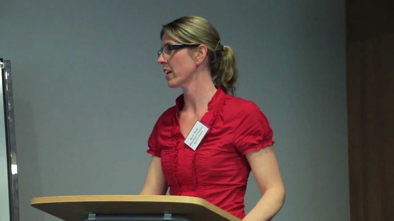 Kerri Wells - Counties Manukau Sport at the Auckland Cycle Summit 2012 ...