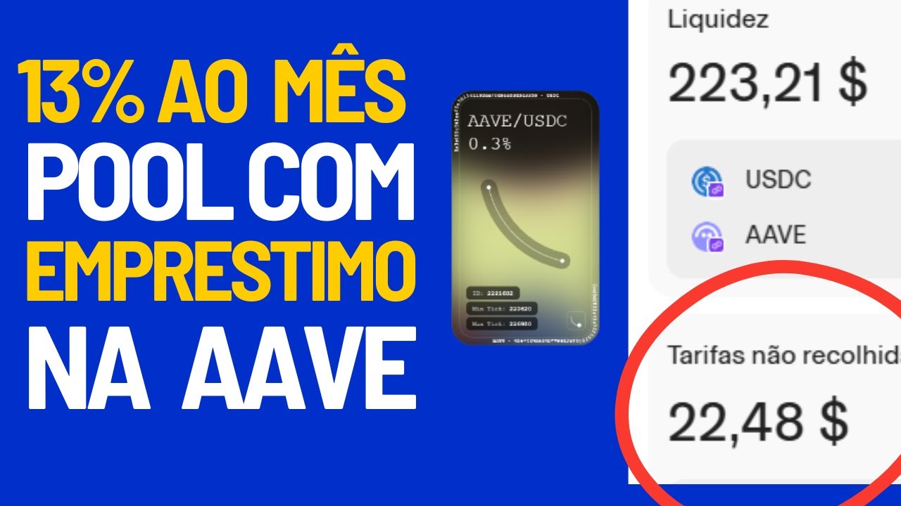 COMO FAZER POOL COM AAVE - ESTRATÉGIA AVANÇADA - DEFI DO ZERO - YouTube