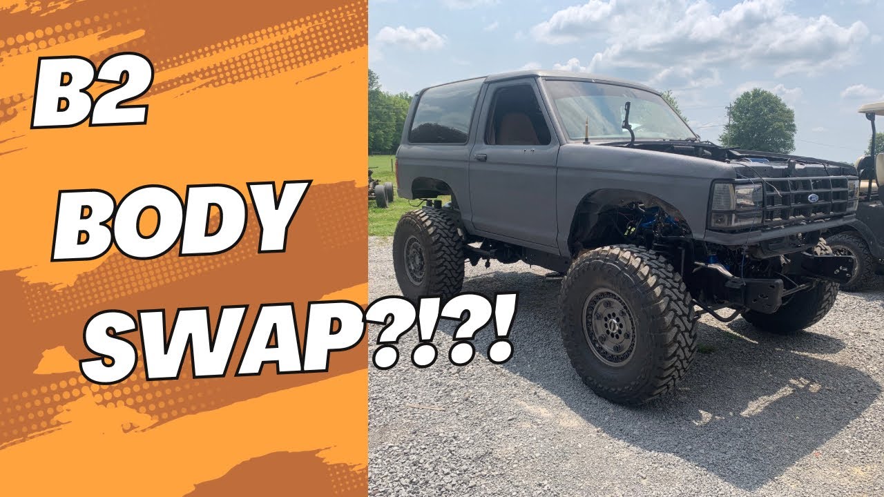 THE BRONCO IS ALIVE!!!! B2 TO FULL FRAME SWAP - YouTube