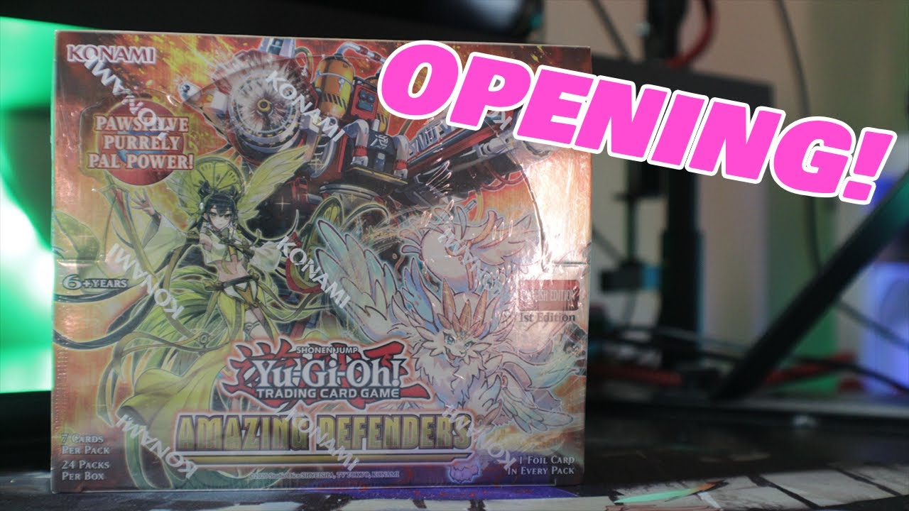 Amazing Defenders Box Opening | #Yu-Gi-Oh! - YouTube