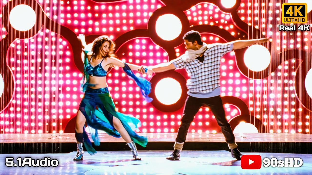 In the Night 4k Video Song || Badrinath Movie || Allu Arjun, tamanna ...