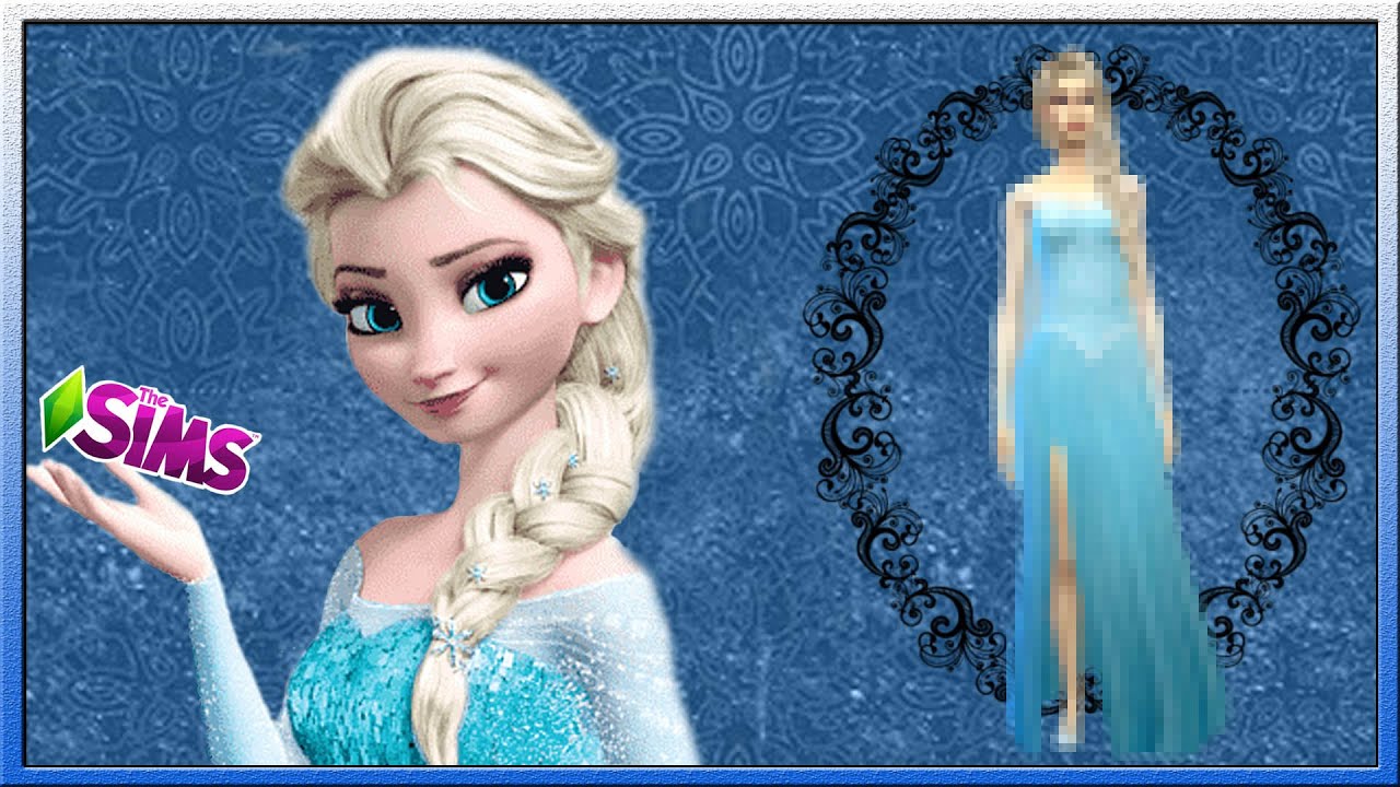 [CAS] Frozen Elsa || +CC - The Sims 4 - YouTube