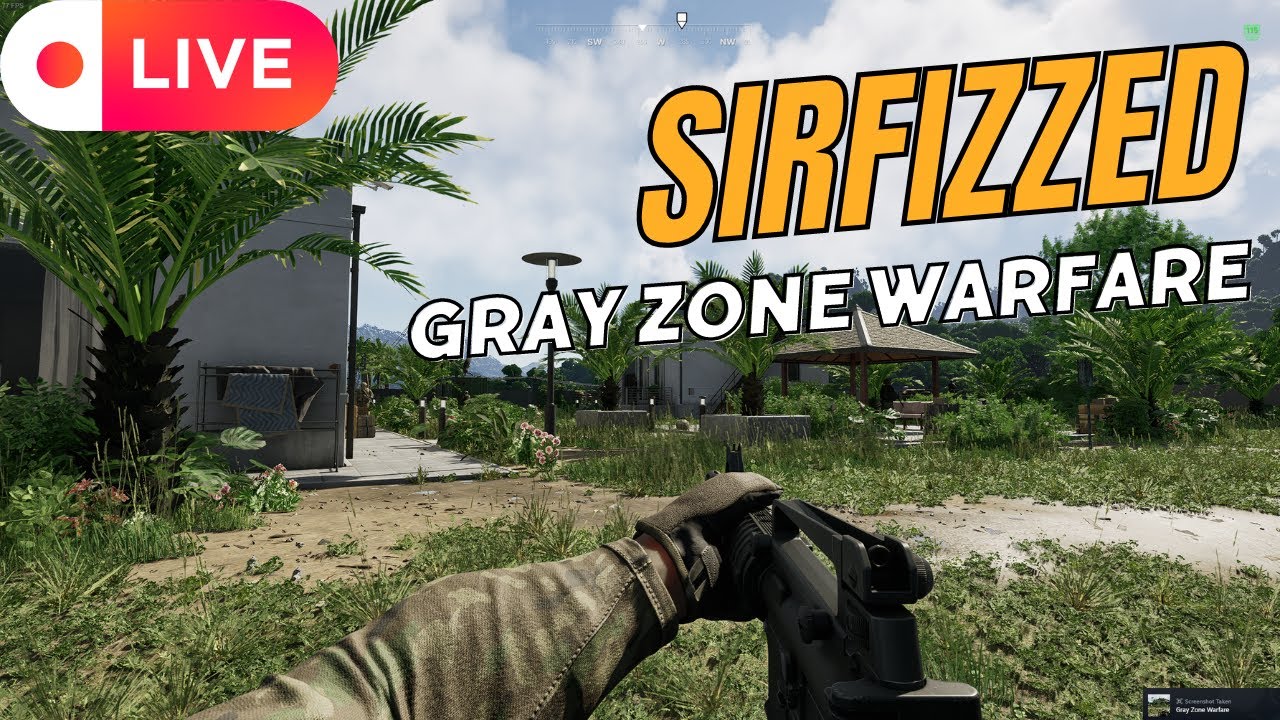 | Live || Gray Zone Warfare || Day One! Solo | - YouTube