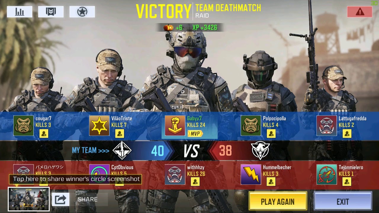 Call of Duty mobile on bluestacks gameplay - YouTube