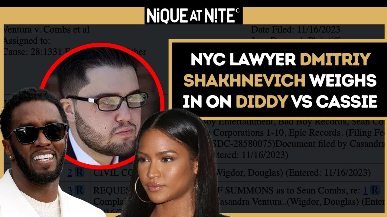 NYC Lawyer Dmitriy Shakhnevich Speaks on the Diddy/Cassie case - YouTube