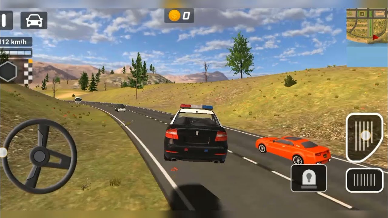 Polis Araba Oyun Videosu İzle / Direksiyonlu Polis Araba Oyunu #101 ...